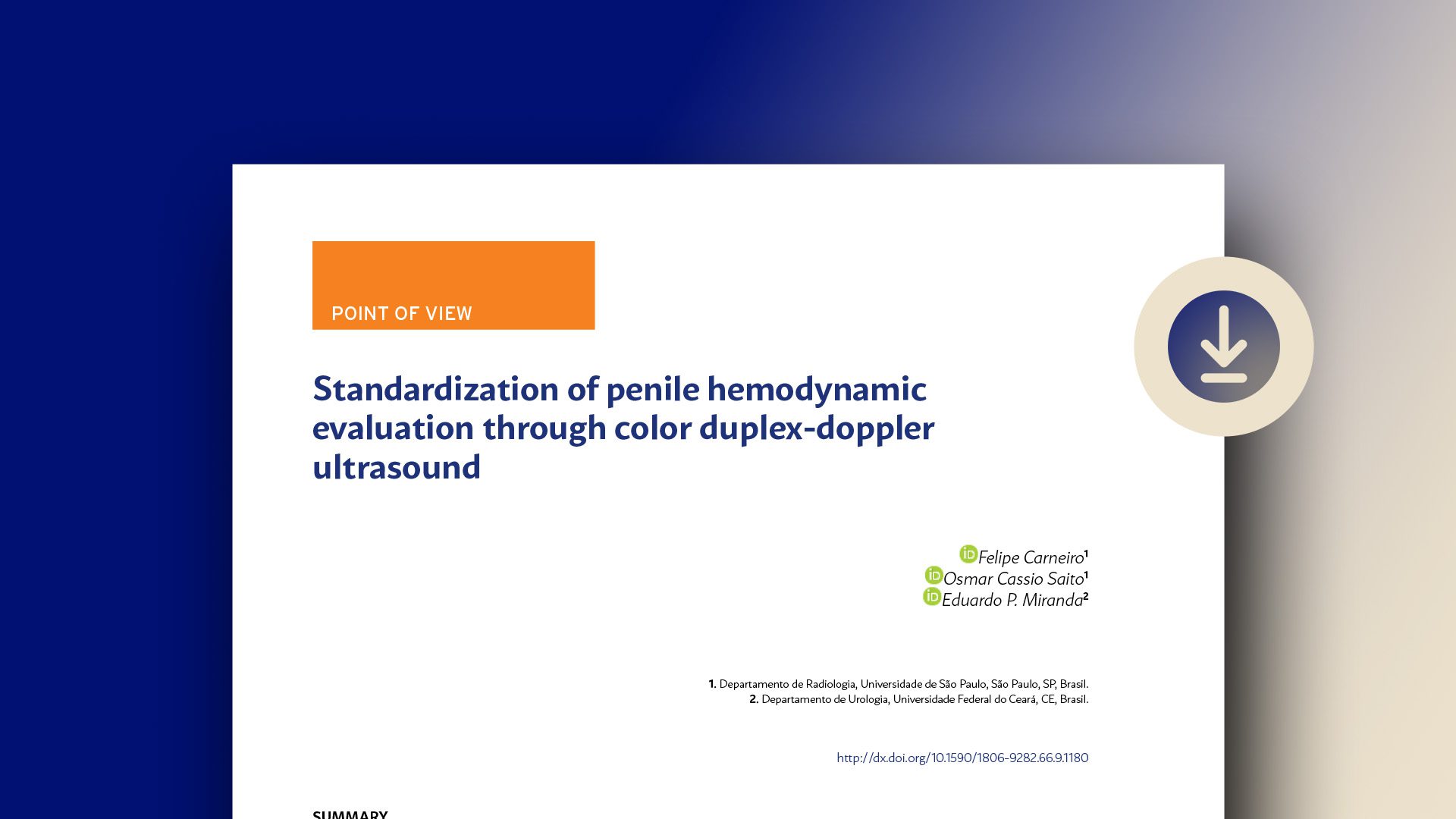 Standardization Of Penile Hemodynamic Evaluation Through Color Duplex
